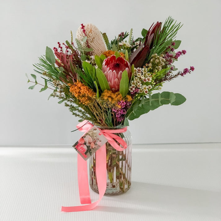 Native Blooms Vase Arrangement | Native Flowers Perth Delivery – Bliss ...