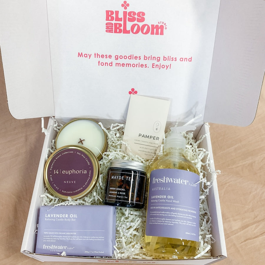 Violet Bliss Gift Box | Perth Gift Delivery | Bliss & Bloom Studio ...